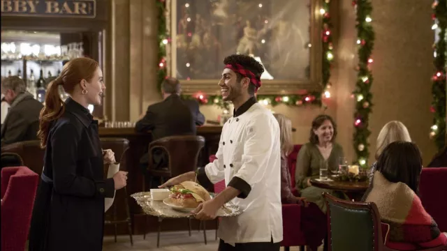 Loop earrings worn by Georgia (Madelaine Petsch) as seen in Hotel for ...