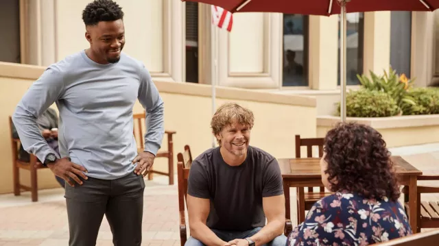Round watch worn by Special Agent Devin Rountree (Caleb Castille) as ...