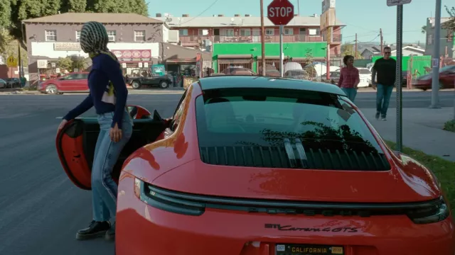 Black boots worn by Special Agent Fatima Namazi (Medalion Rahimi) as ...