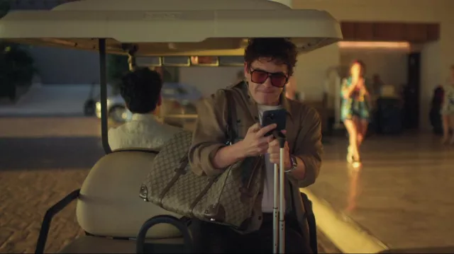 Sunglasses worn by Jimmy Martin (Jon Rudnitsky) as seen in At Midnight ...