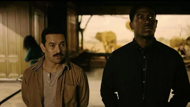 Brown overshirt jacket worn by Ruben (Alejandro Edda) as seen in ...