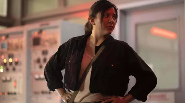 Cropped Jacket worn by Shandiin (Natalie Benally) as seen in Accused ...