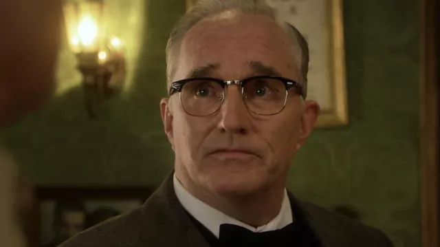 Eyeglasses worn by Bob Sheridan (Ron E. Rains) as seen in Brooklyn 45 ...