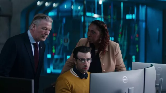 Mustard yellow Sweater worn by Asghar (Michael Sirow) as seen in 97 ...