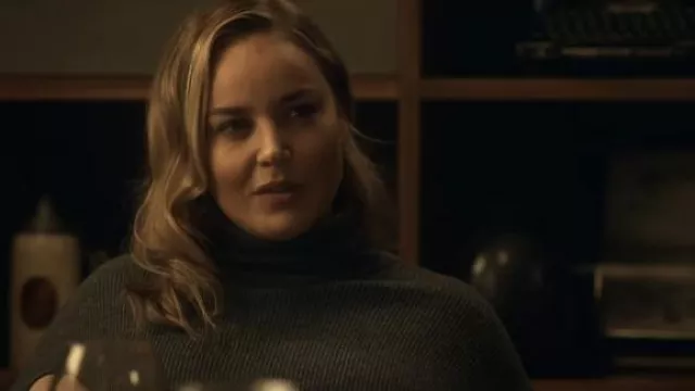 Turtleneck Ribbed Sweater Worn By Cathy Mueller Abbie Cornish As Seen
