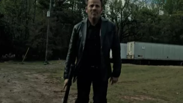 Leather jacket worn by Clayton Minor (Stephen Dorff) as seen in Mob ...
