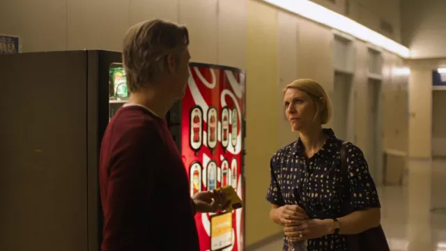 Printed shirt worn by Sam Browne (Claire Danes) as seen in Full Circle ...
