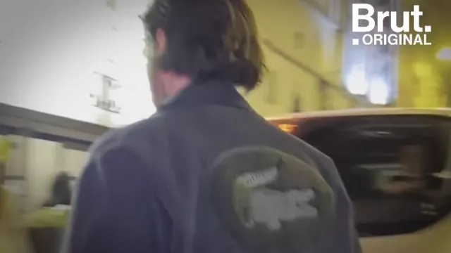 The Lacoste jacket worn by Panayotis Pascot in the video Brut A day ...