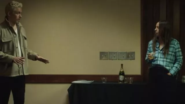 Plaid shirt worn by Cleo Brown (Katie Burrell) as seen in Weak Layers ...