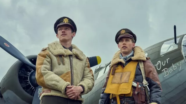 Veste en cuir « style aviateur » du major Gale 'Buck' Cleven (Austin ...