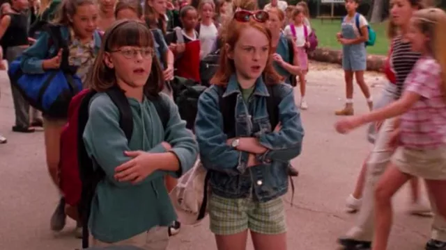 Jean jacket worn by Hallie Parker / Annie James (Lindsay Lohan) in The Parent Trap movie | Spotern