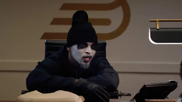 Under Armour gloves worn by Bank Robber (Myles Bullock) as seen in The ...