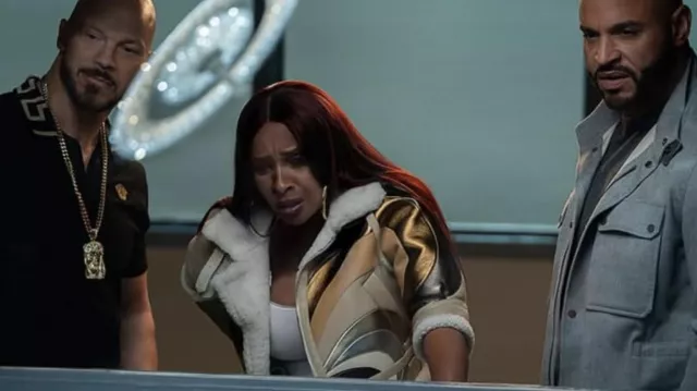Power Book II: Ghost Outfits: Mary J. Blige is wearing Leather ...