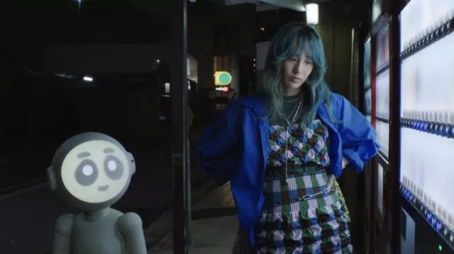 Get The Looks From Sunny Outfits Annie The Clumsy Is Wearing Printed Dress To Play Mixxy In
