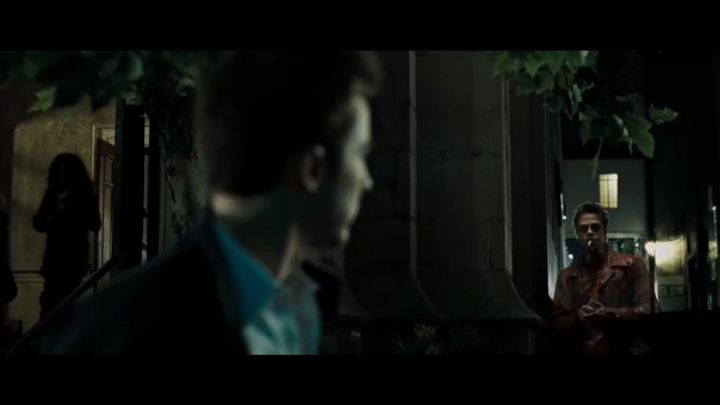 Tyler Durden (played by Brad Pitt) outfits on Fight Club