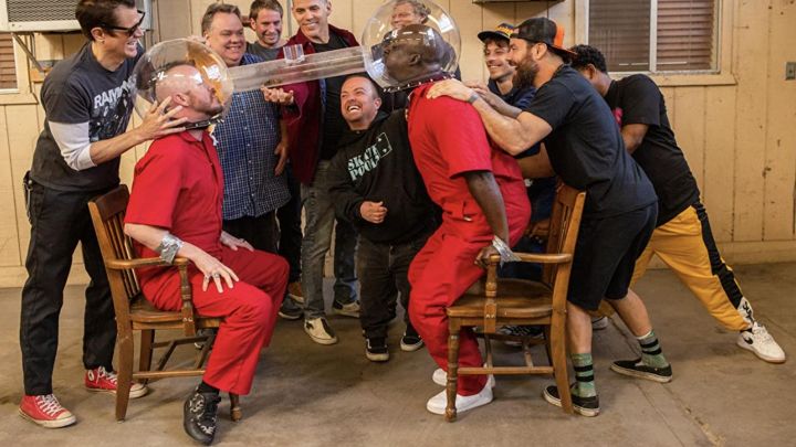 Jackass Forever: Clothes, Outfits, Brands, Style and Looks | Spotern